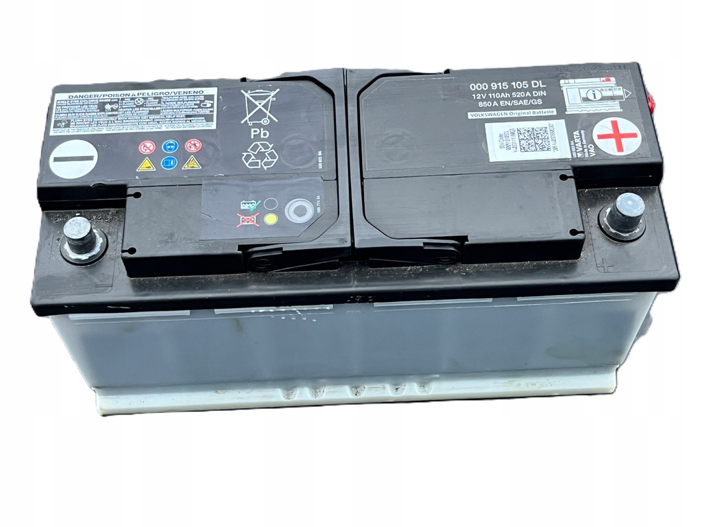 Akumulator Audi 000915105DL 12V 110Ah 520A 850A - 17069977503 ...