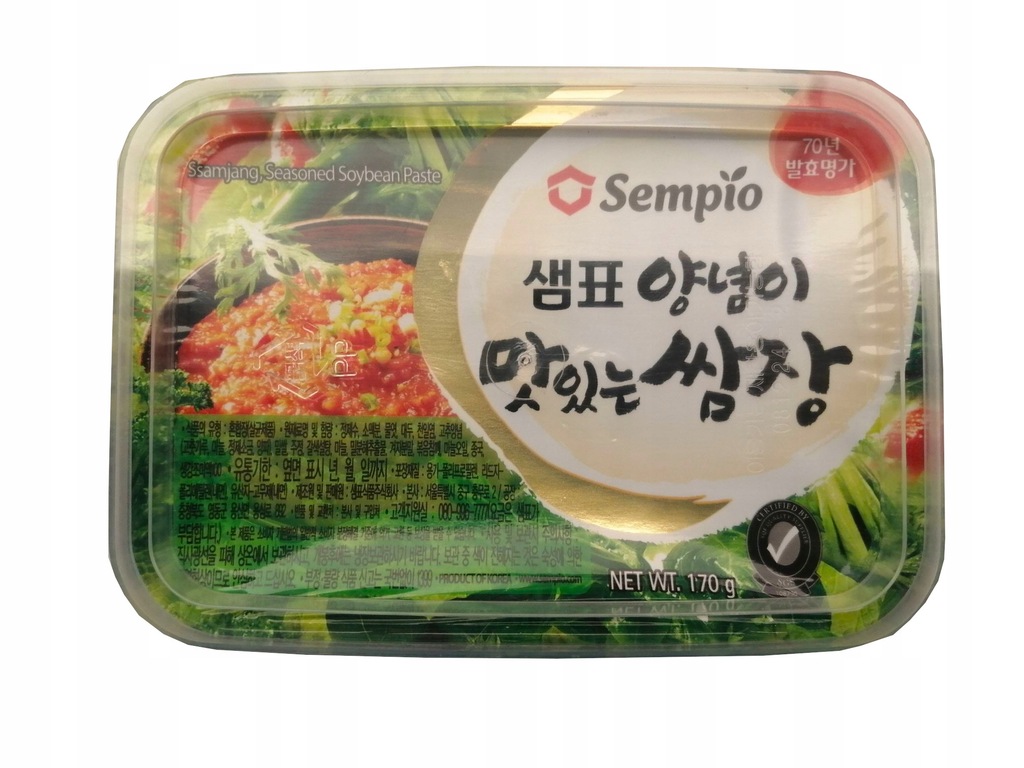 Pasta sojowa Classic Ssamjang Sempio 170 g - 10244063105 - oficjalne ... Pasta sojowa Classic Ssamjang Sempio 170 g - 10244063105 - oficjalne ...
