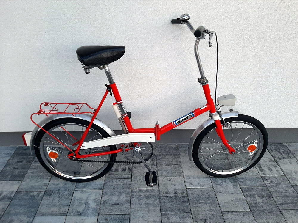 ROMET WIGRY 3 ORYGINAŁ SUPER STAN SKŁADAK PRL - 12793900820 - oficjalne ...