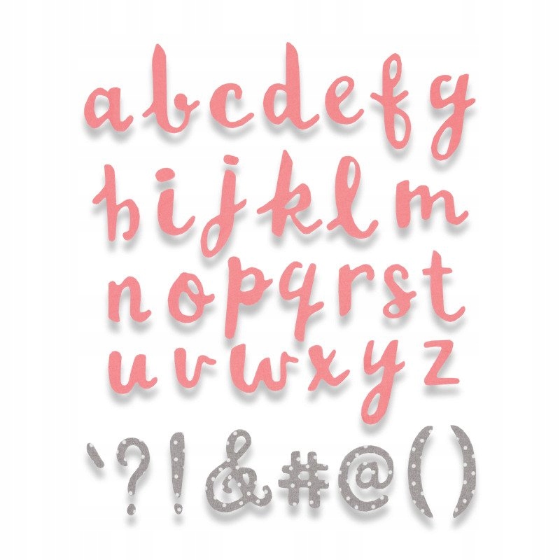 Wykrojnik Sizzix Bigz XL - Alphabet - alfabet - 8873640808 - oficjalne archiwum Allegro