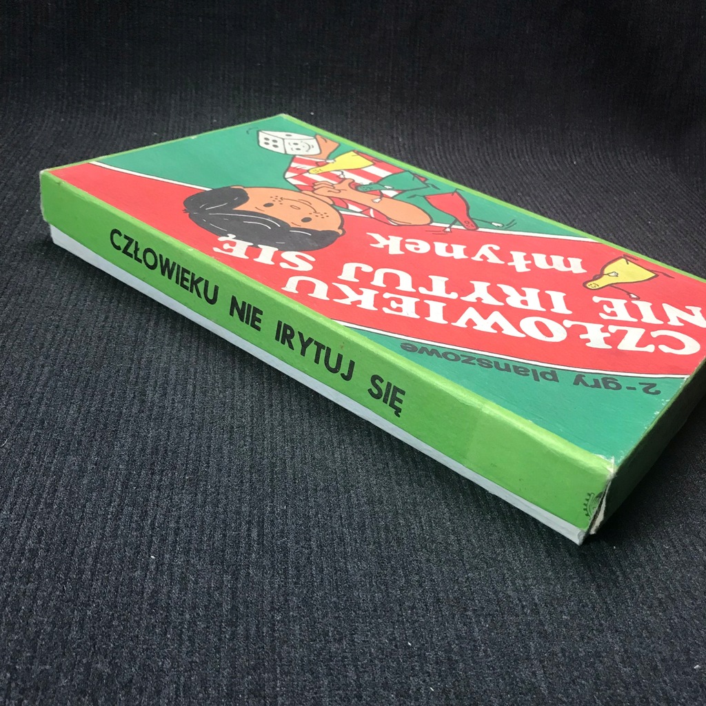 Człowieku nie irytuj się Młynek gry PRL - 13882519425 - oficjalne ...