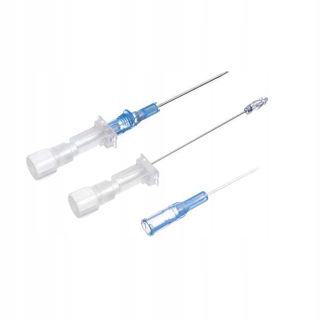 Safety Iv Catheter Iv Cannula With Injection Port And Needle Stick P ...