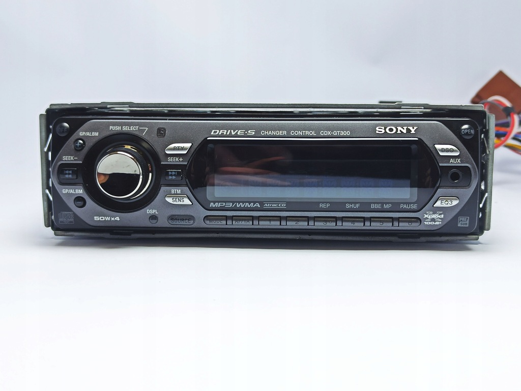 Radio samochodowe Sony CDX-GT300 4x50W - 12183654655 - oficjalne archiwum Allegro