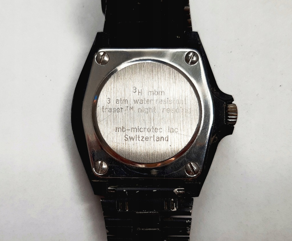 UNIKALNY MĘSKI ZEGAREK TRASER 3H MBM MICROTEC TRYT - 12337649558 ...