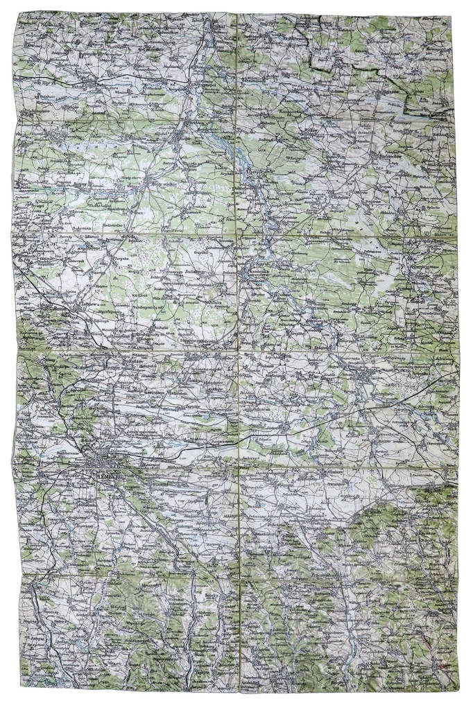 Lemberg Mapa topograficzna, K.u.k. Militargeographisches Institut po ...