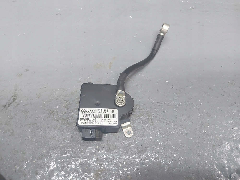 AUDI A6 C6 MODUŁ NAPIĘCIA AKUMULATORA 4F0915181B - 12164334256 - oficjalne archiwum Allegro