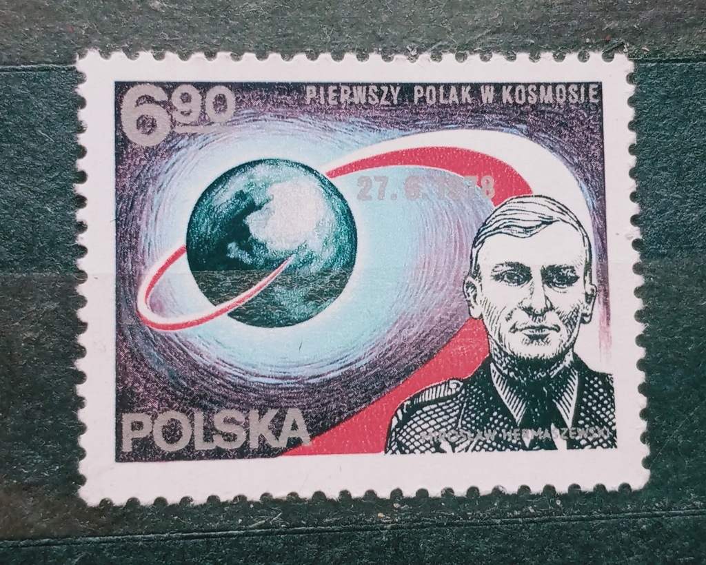 POLSKA - ZNACZEK - PIERWSZY POLAK W KOSMOSIE - C61 - 13298628802 - oficjalne archiwum Allegro