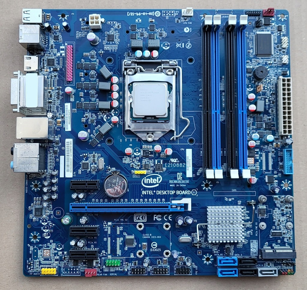 Płyta główna Intel DH77EB Micro ATX - 12151204454 - oficjalne archiwum ...