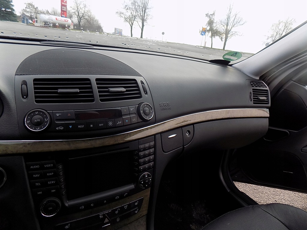 MERCEDES W211 LIFT KONSOLA AIRBAG PASY ORYGINAŁ - 9993167672 - oficjalne archiwum Allegro