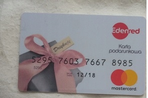 Karta podarunkowa - EDENRED - mastercard - 9416760666 - oficjalne ...