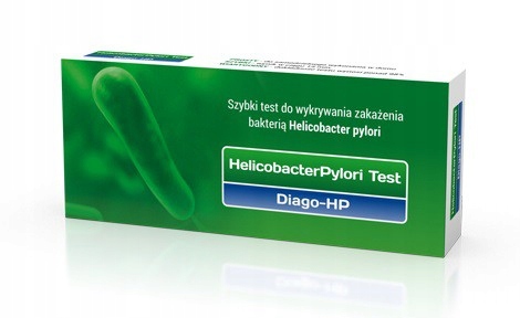 DIAGO-HP Test do wykrywania Helicobacter pylori 1 - 9284707634 ...