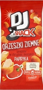 Orzeszki Ziemne w panier. Paprykowej 100g DJ SNACK - 9347434738 - oficjalne archiwum Allegro
