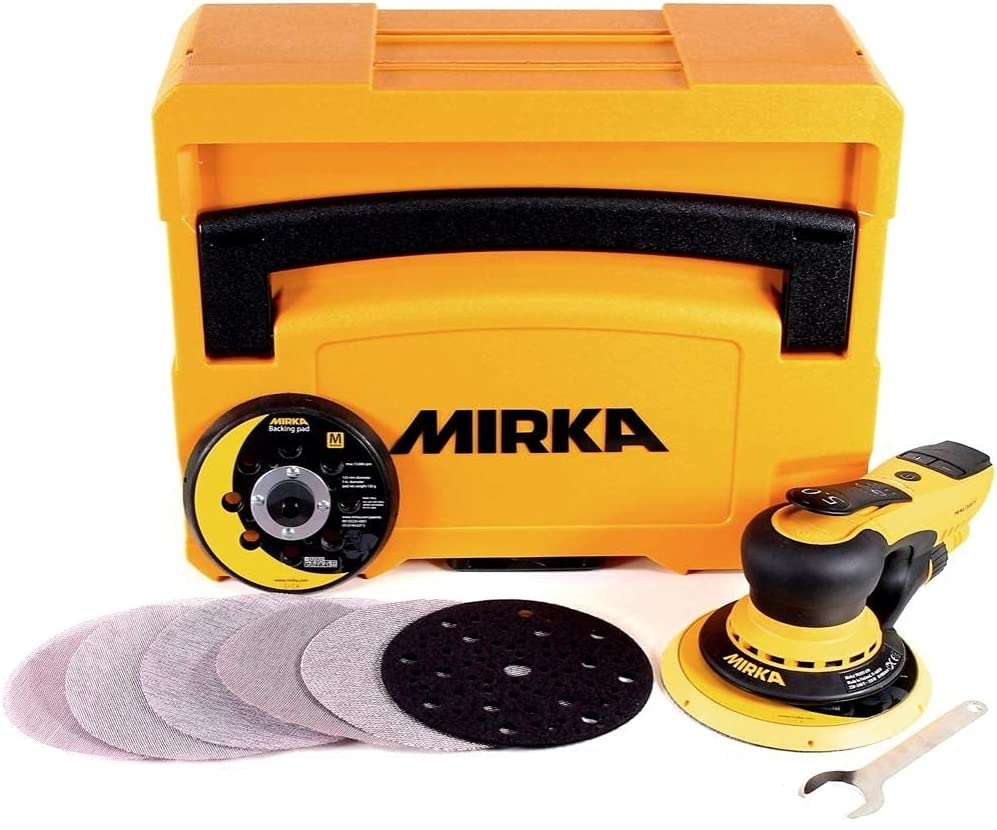 SZLIFIERKA MIMOŚRODOWA MIRKA DEROS 5650CV 150MM - 12705548635 - oficjalne archiwum Allegro