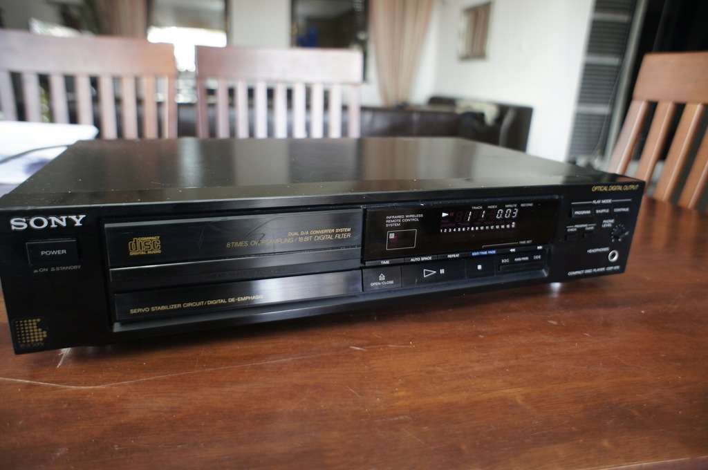 Cd player Sony CDP 670 CDP670 - 7822670512 - oficjalne archiwum Allegro