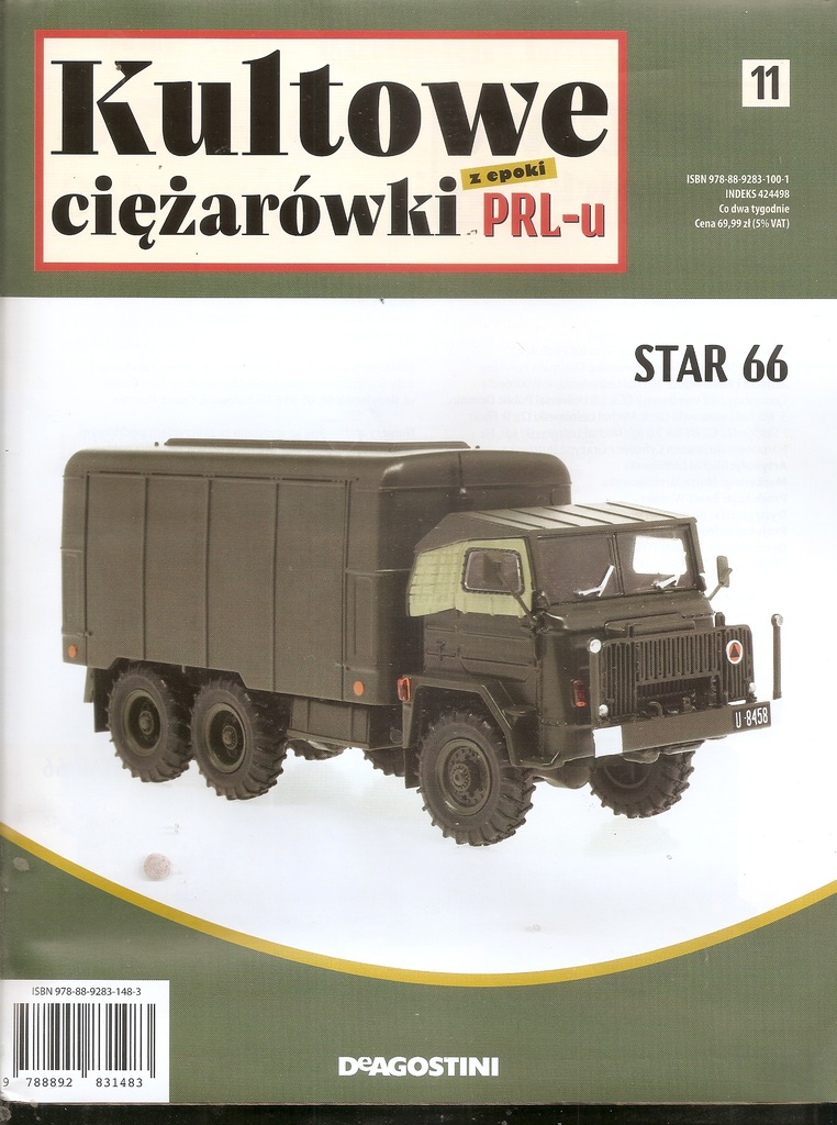KULTOWE CIĘŻARÓWKI PRL STAR-66 - 11993172881 - oficjalne archiwum Allegro