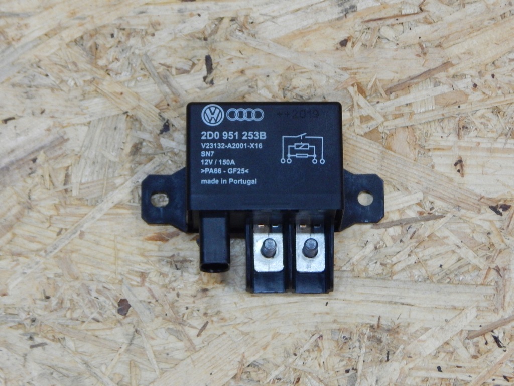 VW AUDI moduł sterownik przekaźnik akumulatora - 12409405338 ...