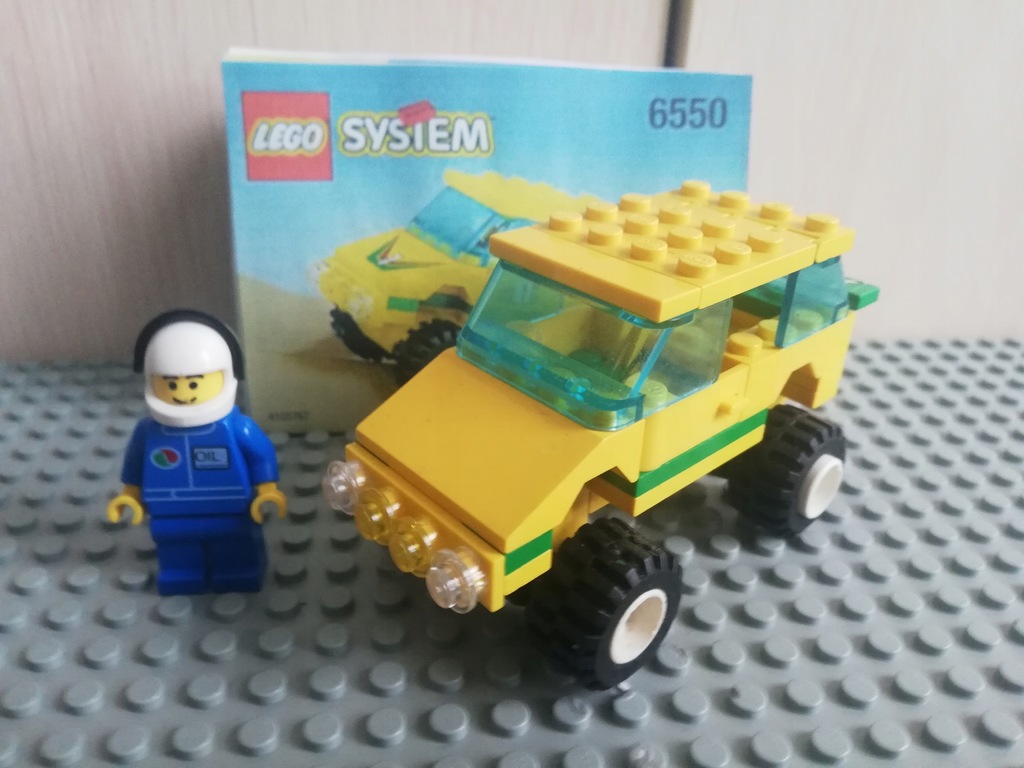 LEGO CITY 6550 PARIS DAKAR VAN UNIKAT 1997r - 8755371503 - oficjalne ...