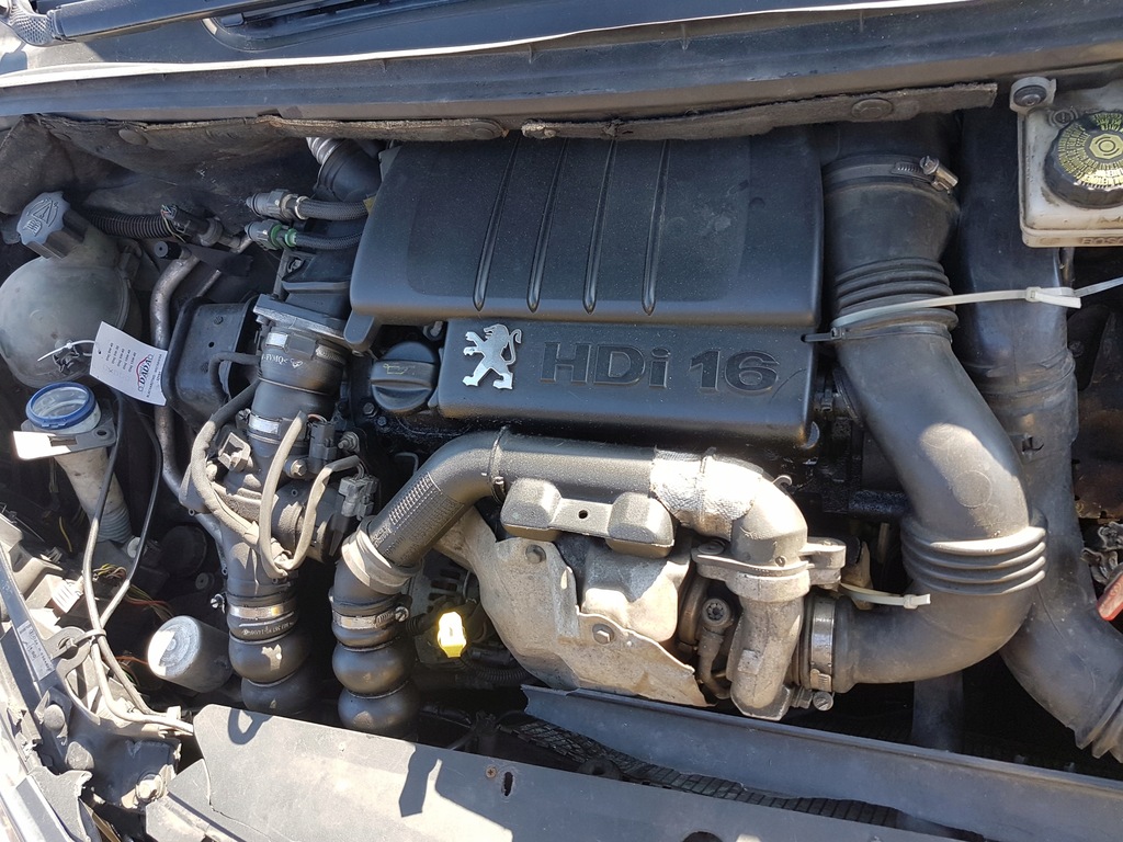 SILNIK PEUGEOT 307 1.6 HDI 90 KM 9HX - 12973997650 - oficjalne archiwum Allegro