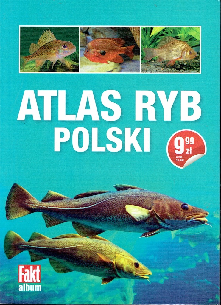Atlas ryb Polski - 10939724417 - oficjalne archiwum Allegro