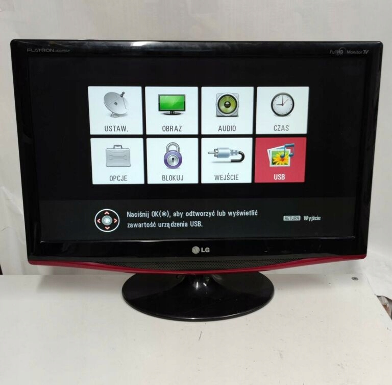 MONITOR Z FUNKCJĄ TV LG FLATRON M237WDP 23' PILOT - 11261296648 - oficjalne archiwum Allegro