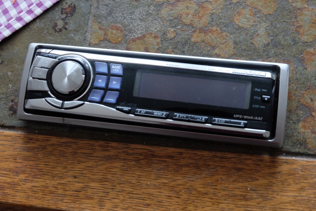 PANEL-ALPINE-CDA-9885R SPRAWNY - 13262363572 - oficjalne archiwum Allegro