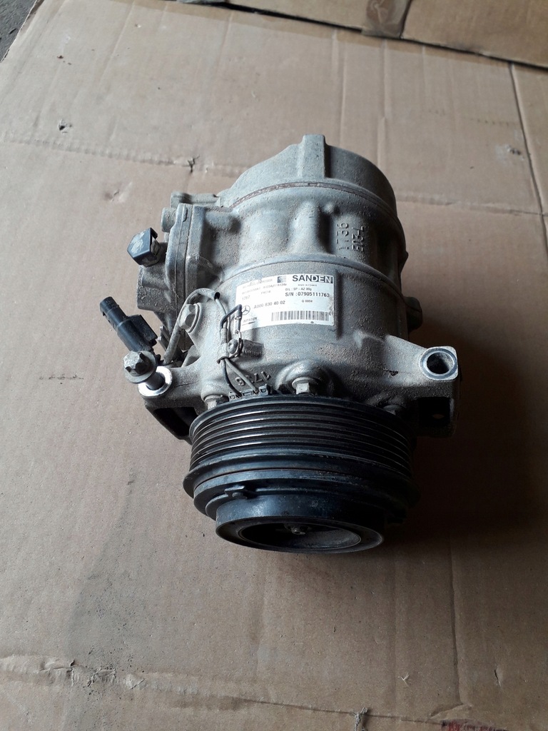 MERCEDES W205 SPRĘŻARKA KLIMATYZACJI A0008304002 - 8378916446 ...