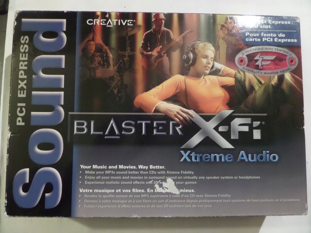 Купить PCI-E Creative Sound Blaster X-Fi Xtreme SB1040: отзывы, фото и ...