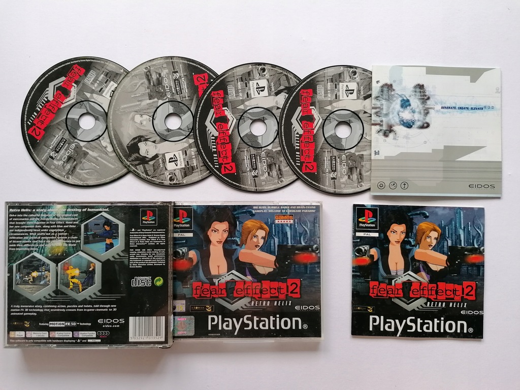 FEAR EFFECT 2 RETRO HELIX PSX PS1 - 11224133375 - oficjalne archiwum Allegro