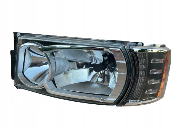 LAMPA PRZÓD PRZEDNIA SCANIA R XENON KIERUNKOWSKAZ FULL LED ORYGINAŁ ...