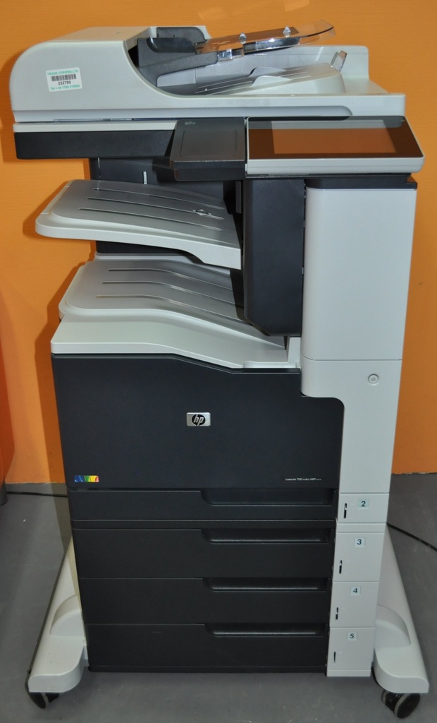 HP LASERJET 700 color MFP M775 A3 jak bizhub c224e - 8458916394 ...