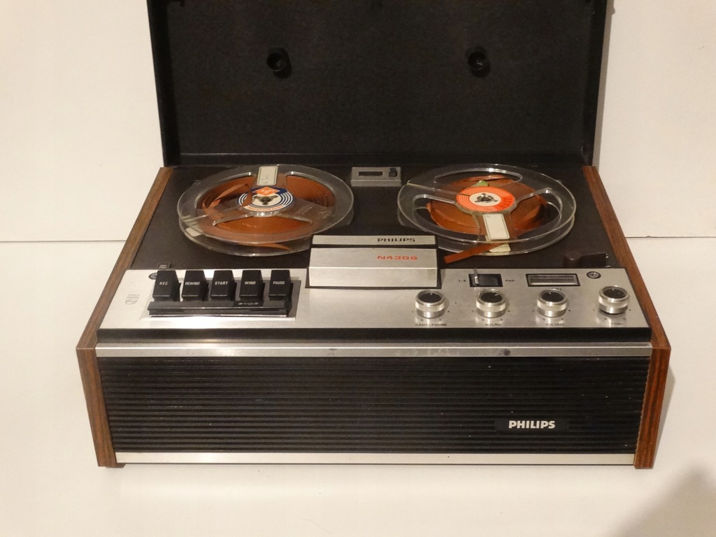 PHILIPS N4308 - MAGNETOFON SZPULOWY - - 16939168046 - oficjalne ...