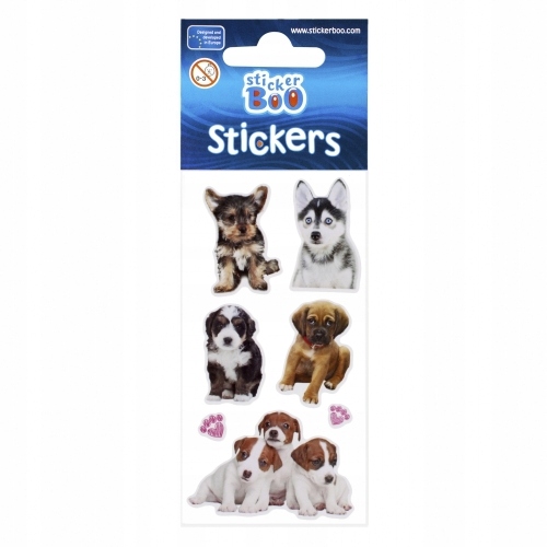 PIESKI SZCZENIAKI naklejki winylowe STICKER BOO - 11570057930 ...