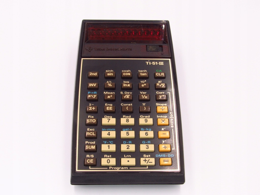 Kalkulator TEXAS TI-51-III UNIKAT Vintage - 12930951188 - oficjalne ...
