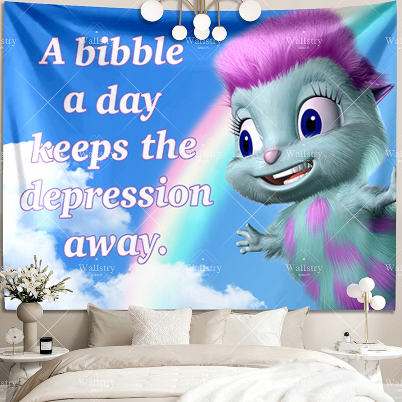 Large Fabric Bibble Say Trippy Anime Meme - 14253811770 - oficjalne ...