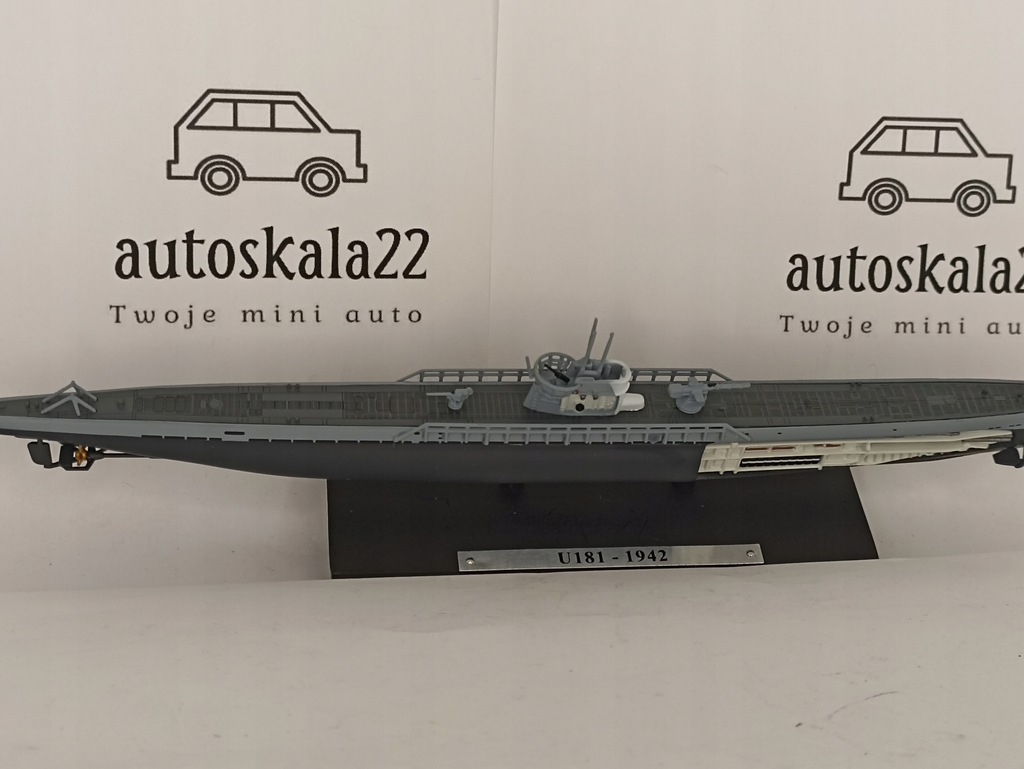 Okręt U-boot U181 1942 skala 1:350 O102 - 12370402370 - oficjalne ...