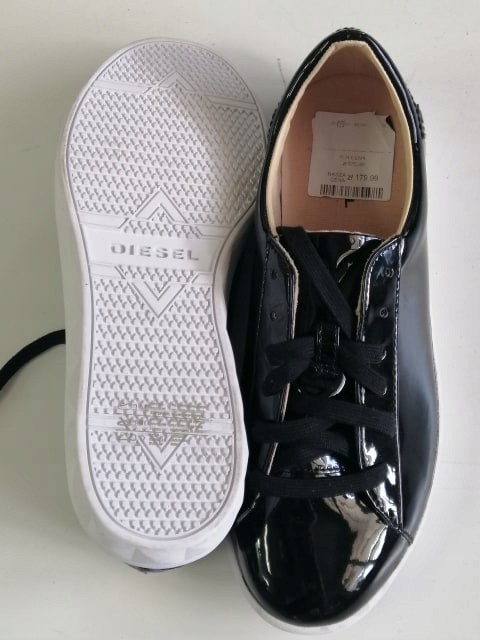 DIESEL RN93243 - buty/czarne / 41/ nowe/k - 8004390628 - oficjalne ...