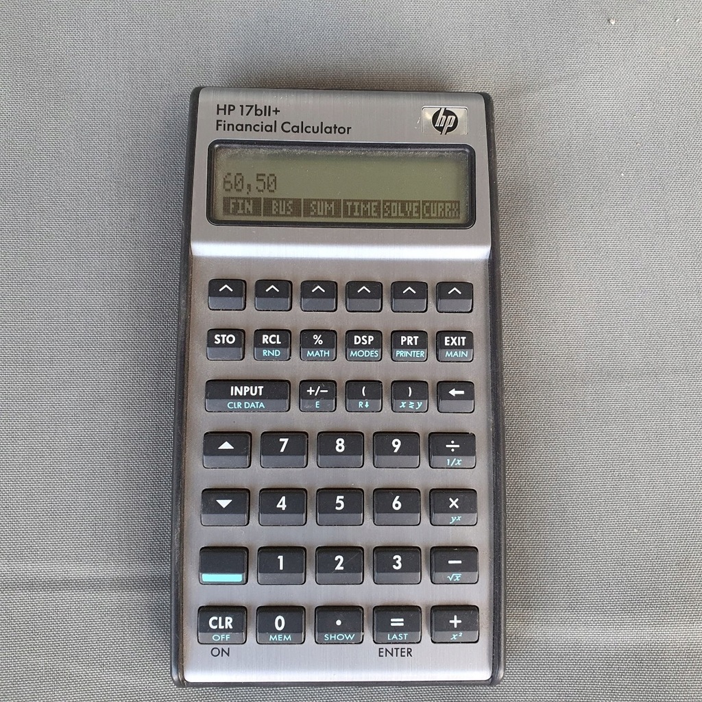 Kalkulator biurowy HP 17bII+ - 12603329389 - oficjalne archiwum Allegro