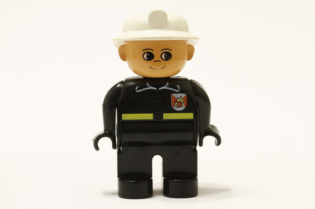 Lego Duplo figurka ludzik strażak - 12995221169 - oficjalne archiwum ...