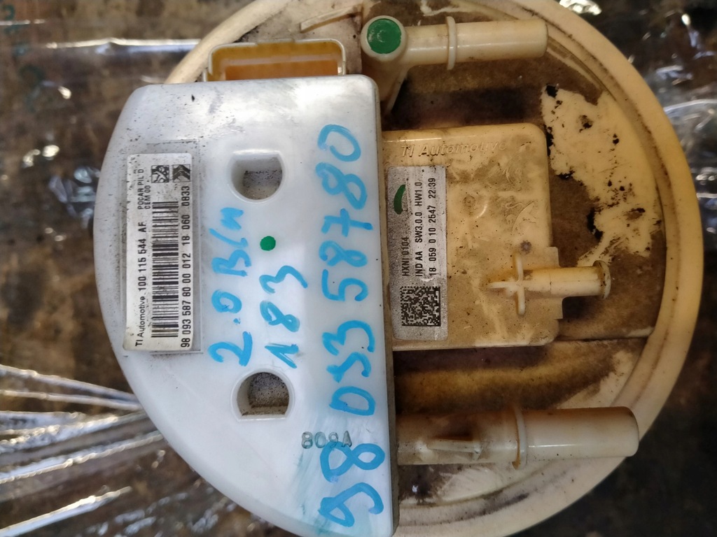 PEUGEOT 3008 II POMPA PALIWA 9809358780 2.0 BLUE H - 12935289741 ...