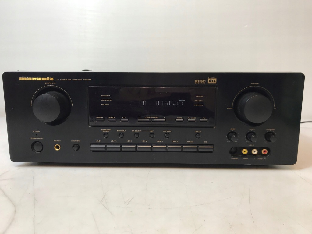 Amplituner MARANTZ SR5000/N1B - 13507488311 - oficjalne archiwum Allegro
