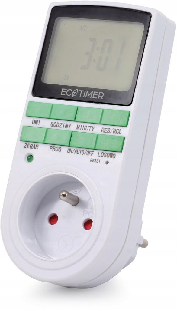 Programator czasowy elektroniczny tygodniowy timer - 10619051000 ...
