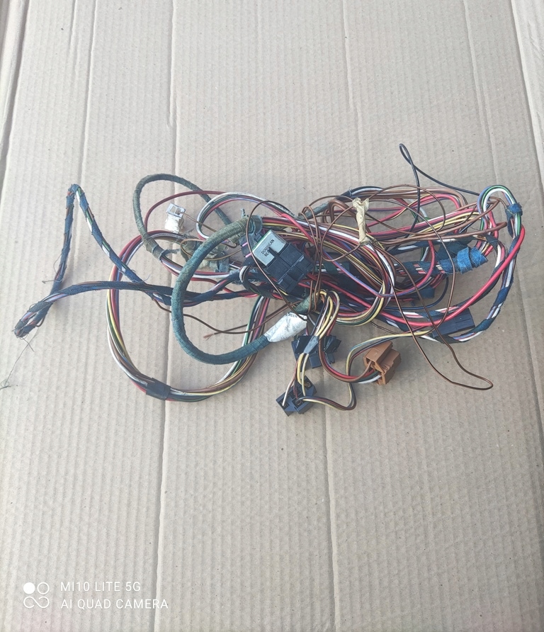 Wiązka instalacja szyb elektrycznych Audi 80 B4 - 11151780329 ...