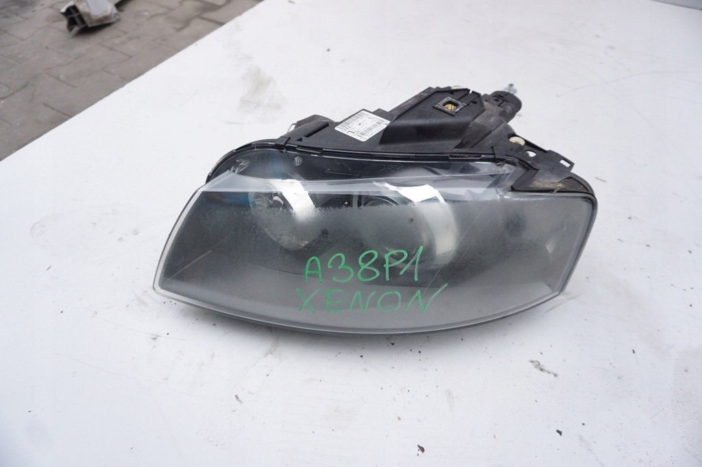 LAMPA LEWY PRZÓD XENON AUDI A3 8P 8P1 UK - 13791729480 - oficjalne archiwum Allegro