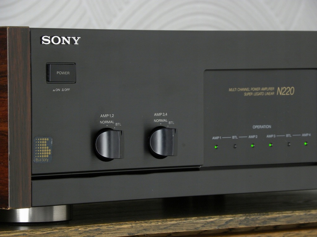 SONY TA-N220 - końcówka mocy, 2x100W/8ohm - 9114001270 - oficjalne ...