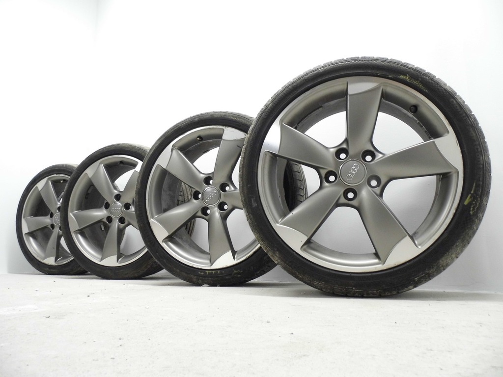 ALUFELGI FELGI KOŁA AUDI A3 8P LIFT ROTOR 18" - 9041214014 - oficjalne ...