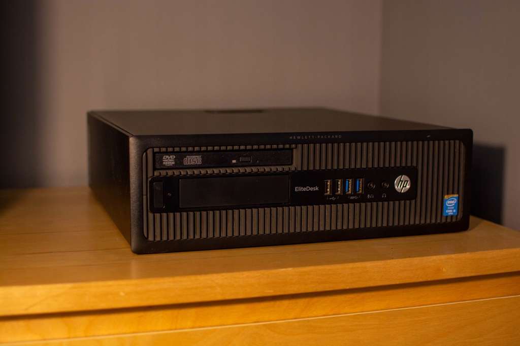 komputer hp EliteDesk i5-4590/8GB/500GB/DVD - 11960191692 - oficjalne ...