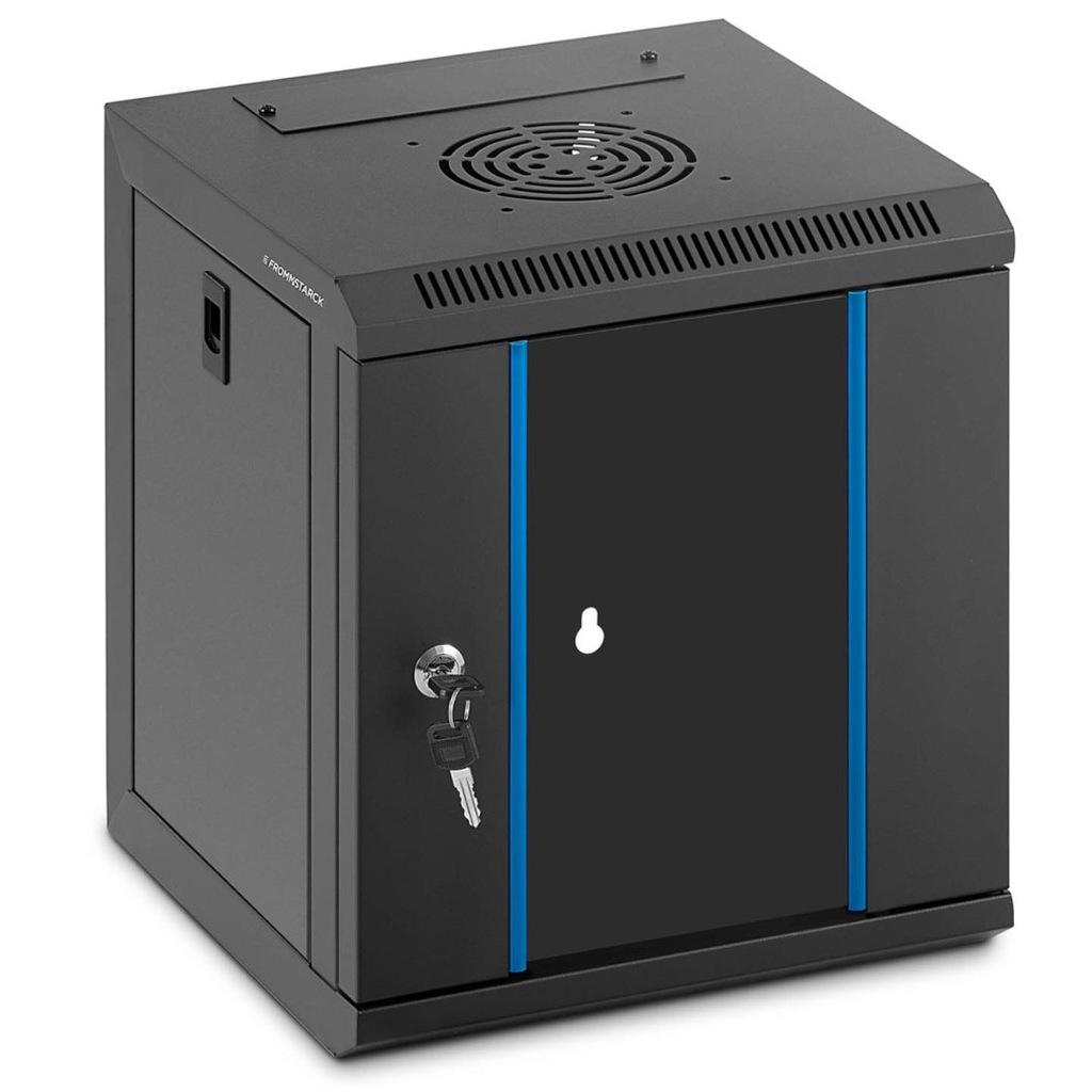 Szafa RACK serwerowa instalacyjna wisząca 10'' 6U IP20 do 60 kg ...