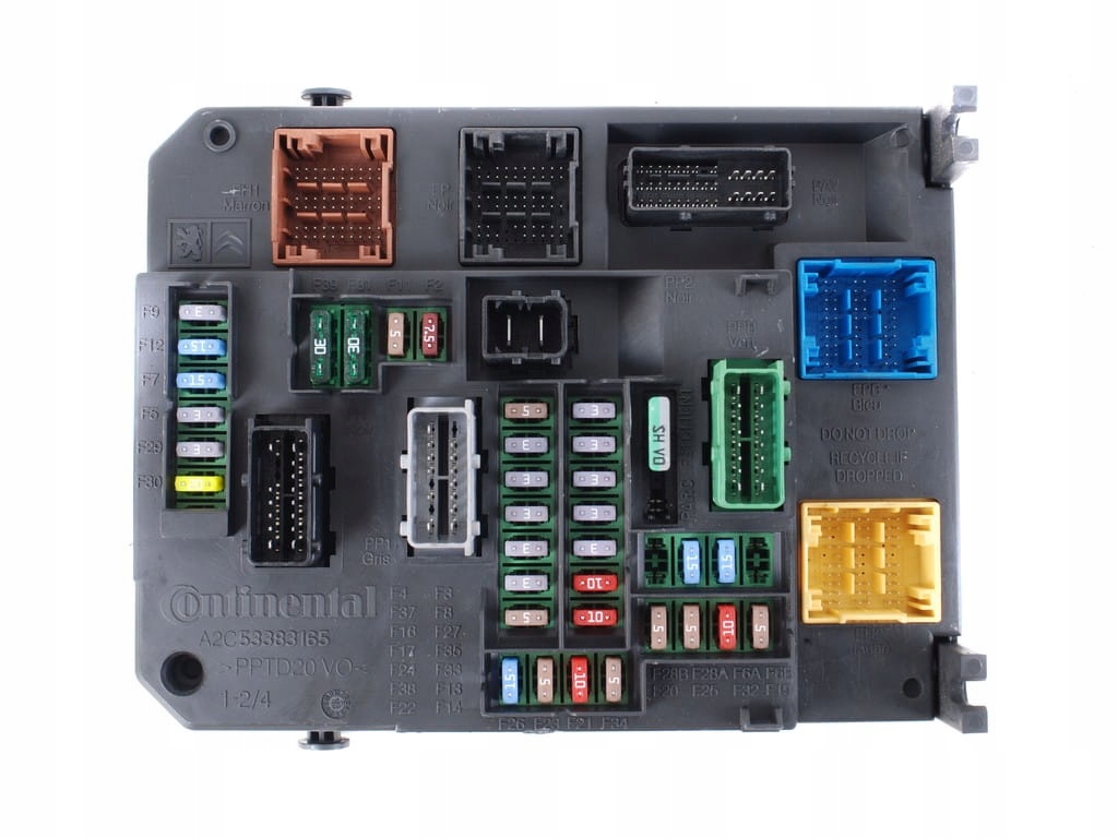MODUŁ BSI SKRZYNKA BEZPIECZNIKÓW PEUGEOT 508 10-18 - 12867602661 ...