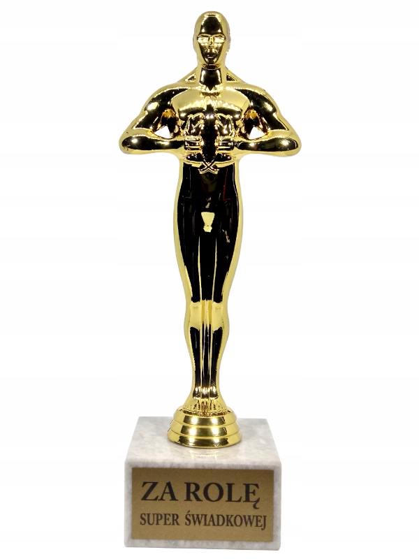 Statuetka Oskar super świadkowej prezent ślub - 13881265828 - oficjalne ...