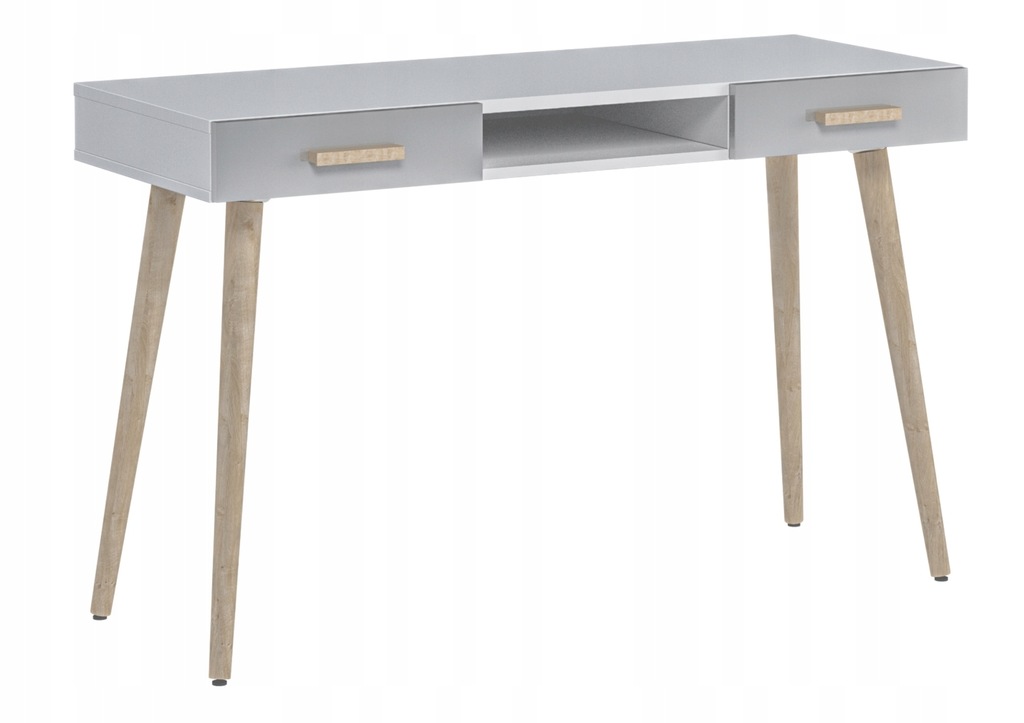 Biurko toaletka z szufladami na nóżkach BRILLO B2S - 13084310455 - oficjalne archiwum Allegro